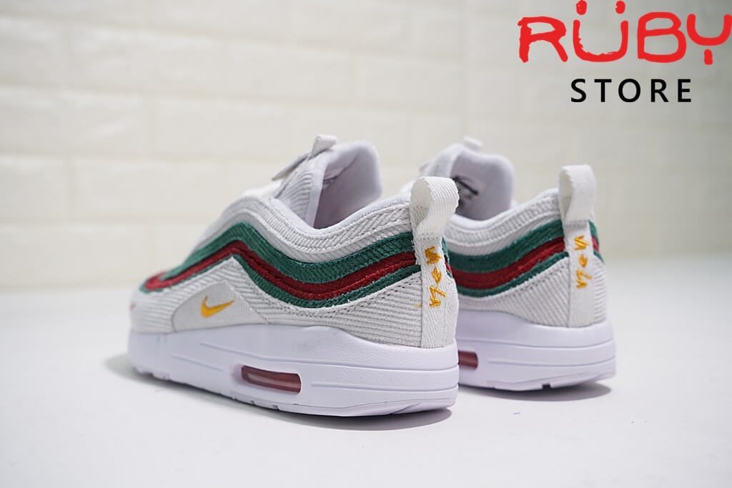 Giày Nike Airmax 1/97 Sean Wotherspoon x Gucci (White) Replica 1:1