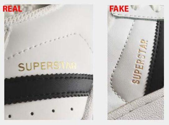 Phân biệt Adidas Superstar real vs fake chi tiết | Ruby Store