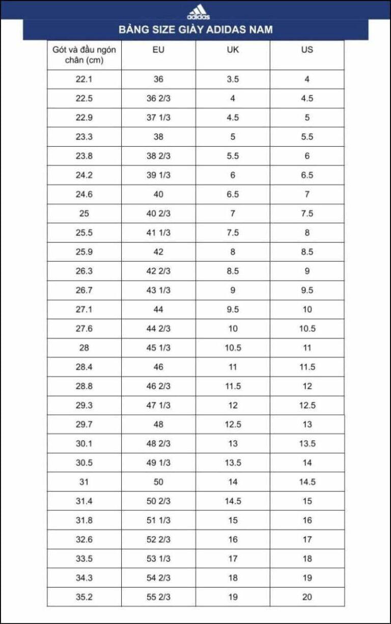 Cách Chọn Size Giày Ultra Boost Nam, Nữ Chuẩn | Ruby Store