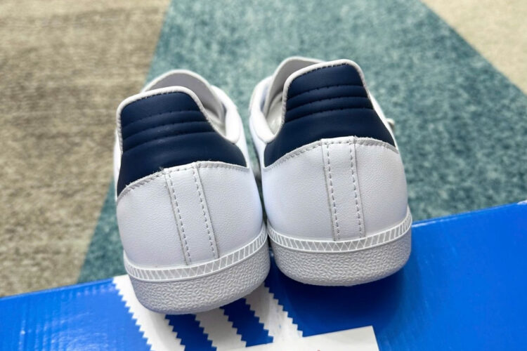 Giày adidas Samba ADV White Shadow Navy Trắng Xanh Navy