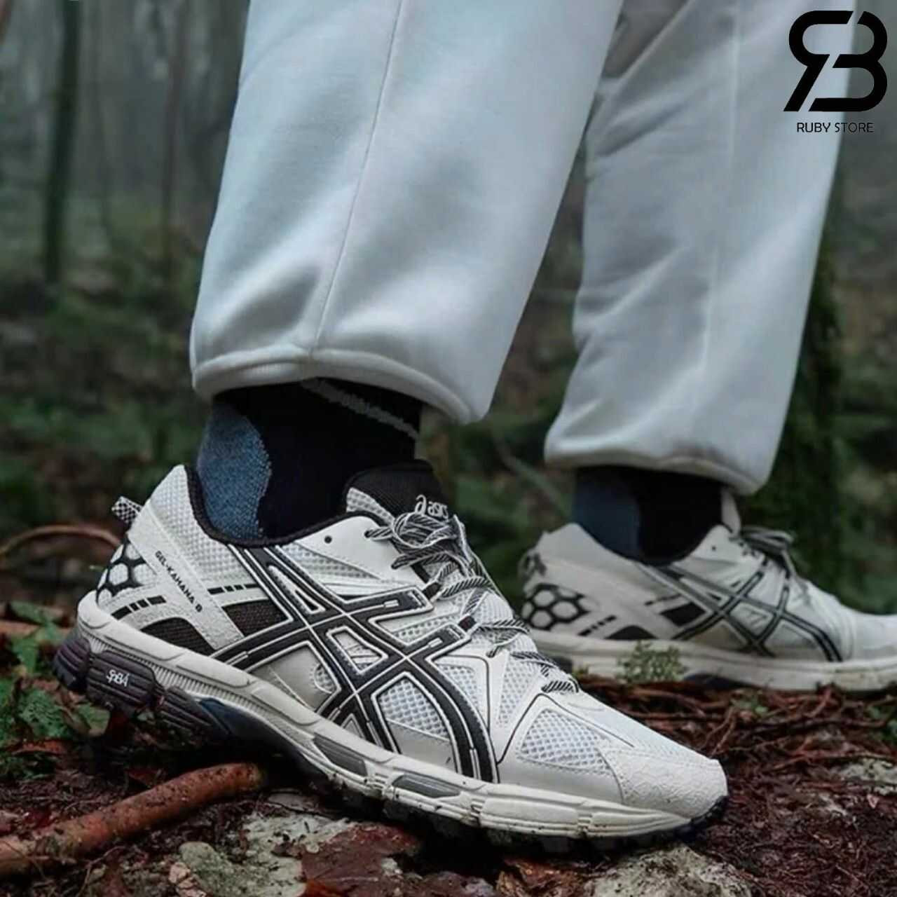 Asics gel kahana 8 white store