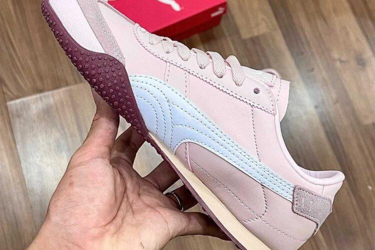 Giày Puma Bella UT Leather Pink Màu Hồng Rep 1 1 Siêu Cấp